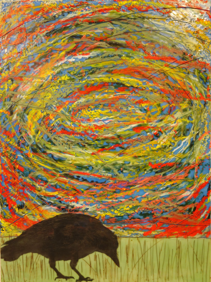 Curious Raven – Niza Knoll Gallery